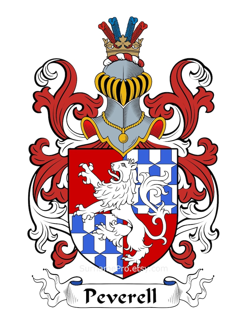 Personalized Family Coat of Arms: Custom Heraldry Crest (PDF, JPG, PNG ...