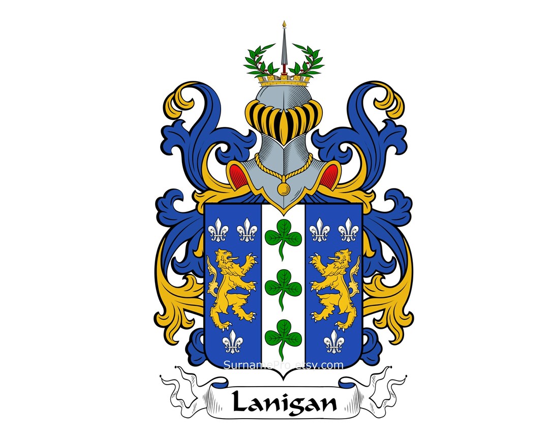 Coat of Arms PDF + JPG + PNG Download - All 3 File Types. Family Crest ...