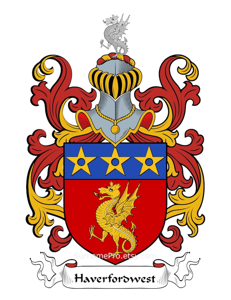 Personalized Family Crest: Custom Coat of Arms (PDF, JPG, PNG) - Etsy