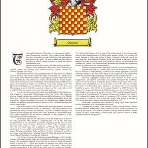 Prestige Coat of Arms Family Crest and Surname History With Last Name ...