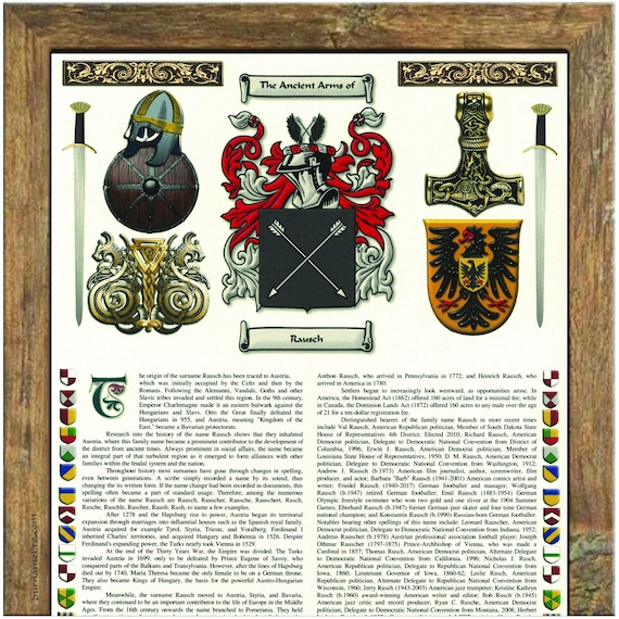German Family Coat Of Arms