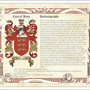 Family Name Origin Records Reproduced in the Style of Early American ...