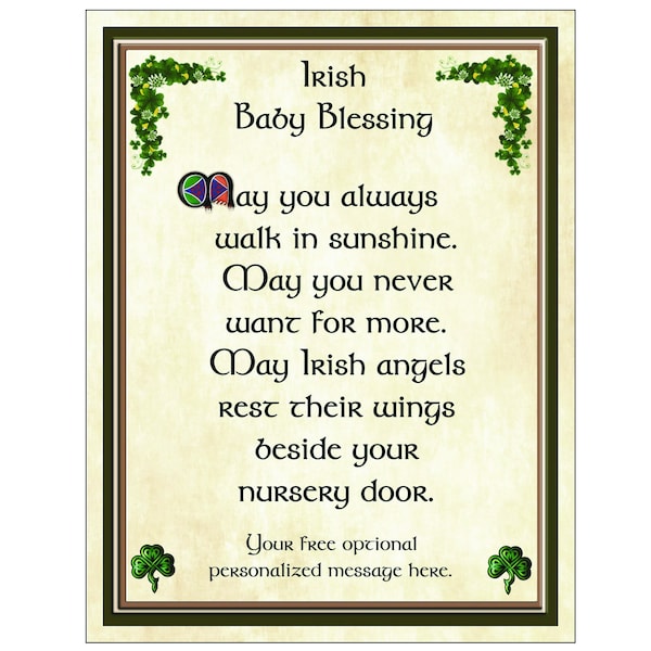 Irish Blessing - Etsy