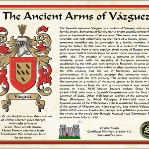 Family Crest Coat of Arms Print: Surname History & Motto (8.5x11) - Etsy
