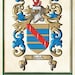 Framed Family Coat of Arms Print: Personalized Heraldry Art - Etsy