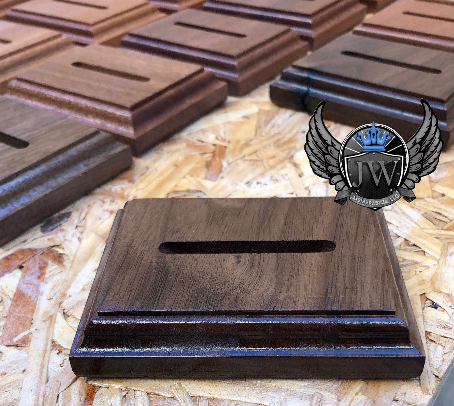 Wooden Challenge Coin Holder single Coin Design - Etsy