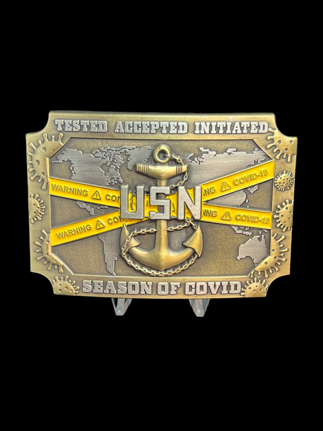 COVID CPO Season Belt Buckle for CPO Selects / Selectees - Etsy