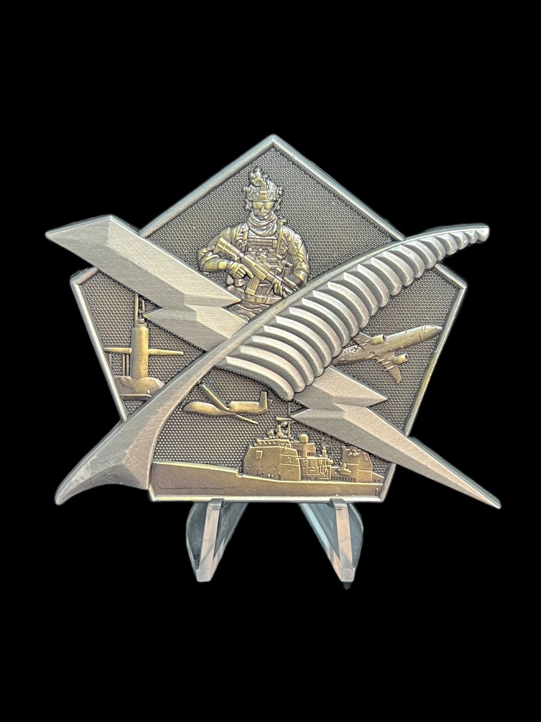 Cryptologic Technician (CT) Challenge Coin - Etsy