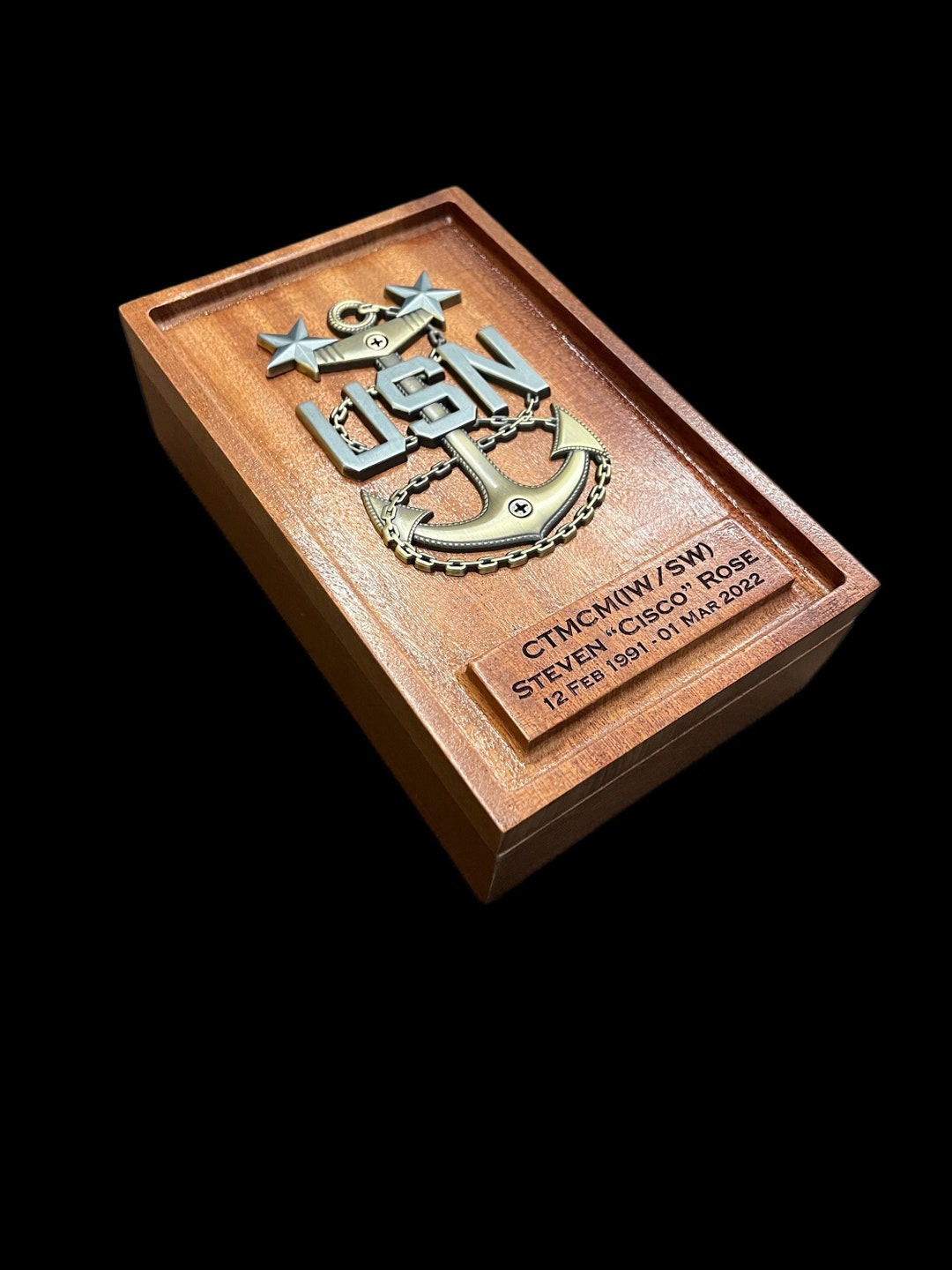 CPO SCPO MCPO Metal Anchor Decorative Boxes - Etsy