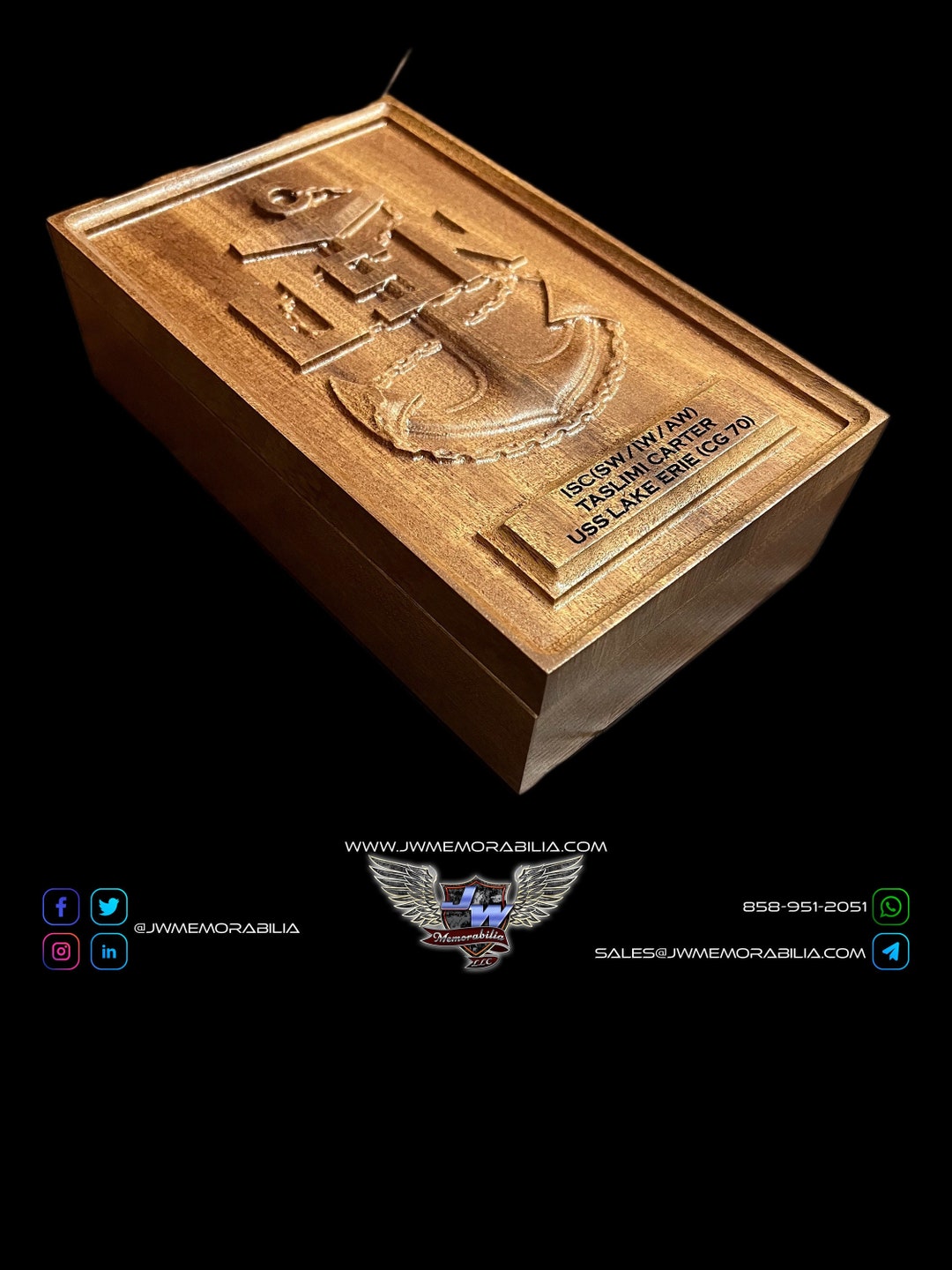 CPO SCPO MCPO 3D Carved Anchor Decorative Boxes - Etsy