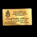 Chief Petty Officer (CPO) Selectee Season Plaques W/metal CPO 5" Anchor ...