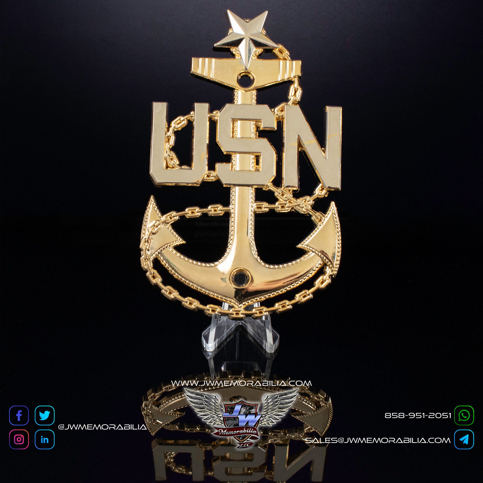 5 CPO Chief Petty Officer Anchors for Vessels Plaques - Etsy