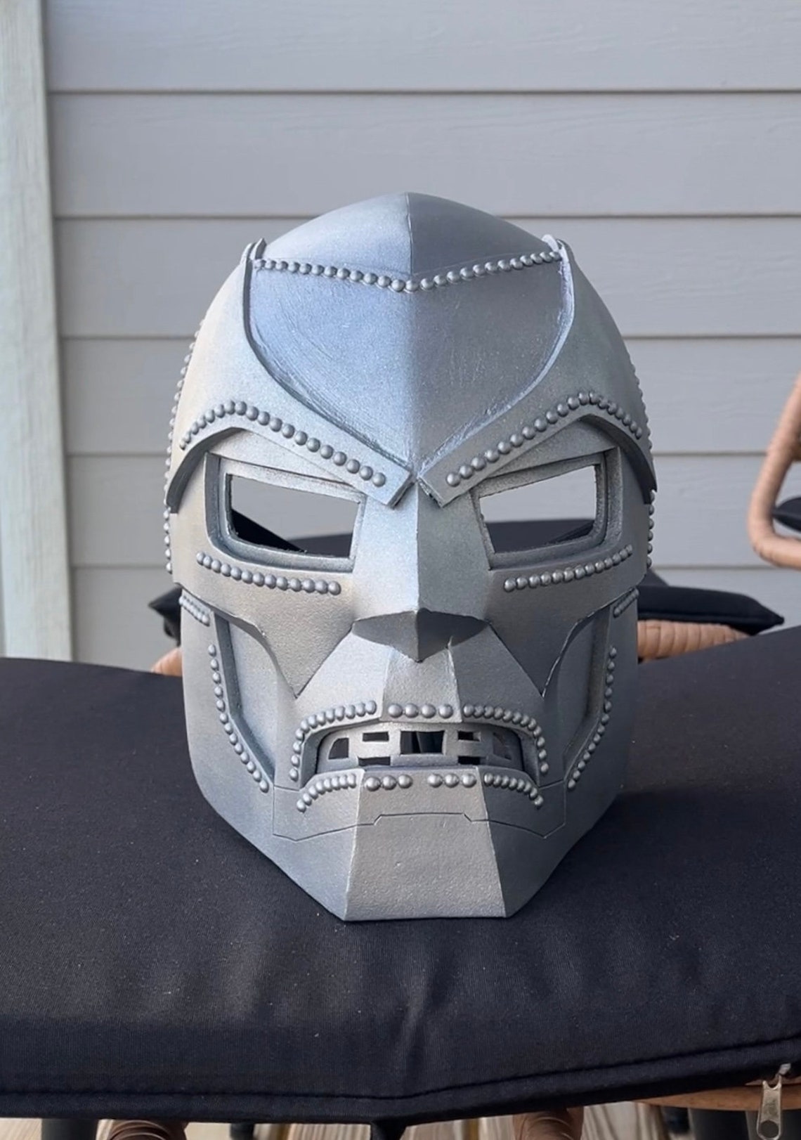 TEMPLATE - Dr. Doom Mask 2024 - Etsy