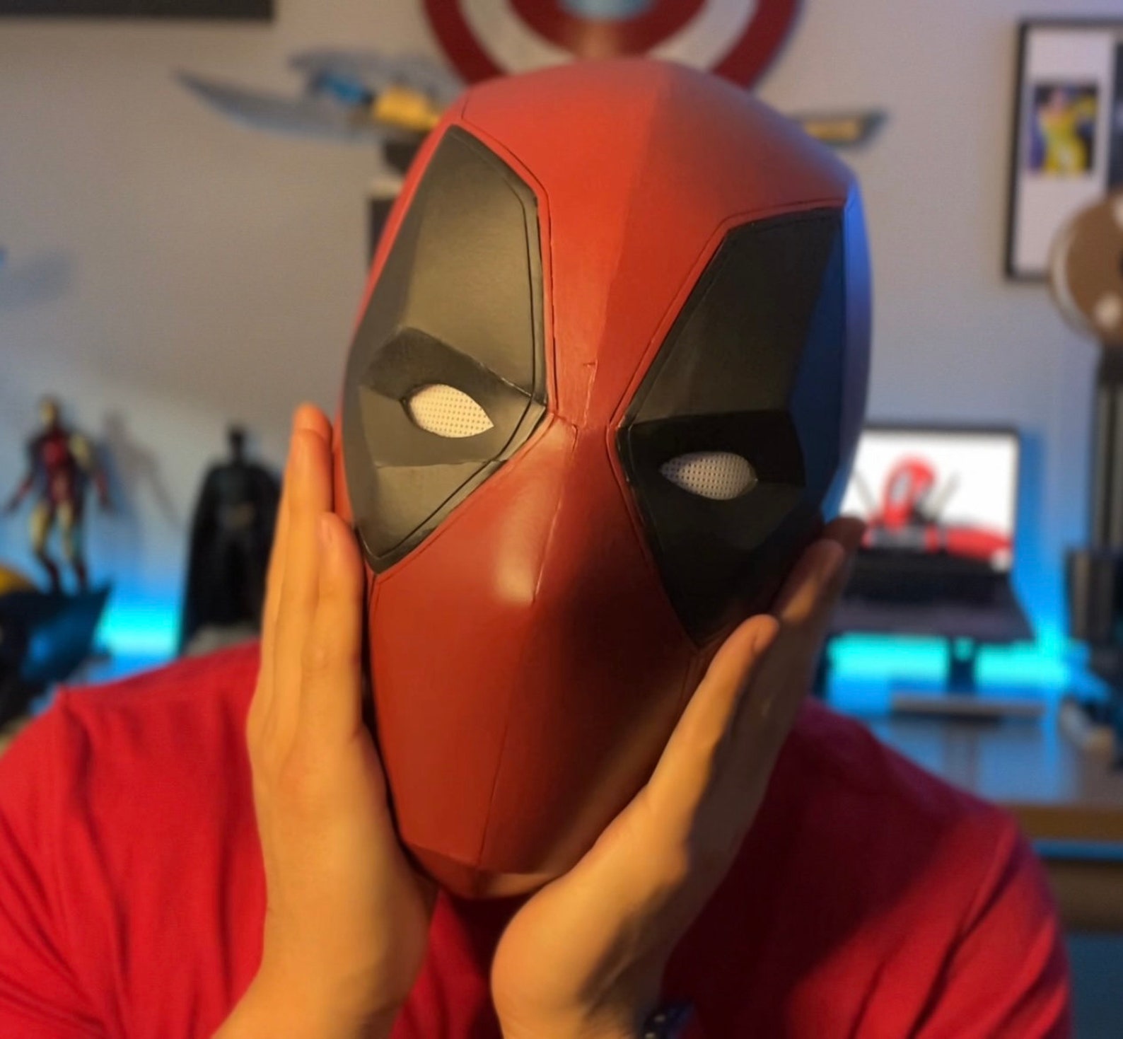 TEMPLATE - Deadpool Mask 2024 - Etsy