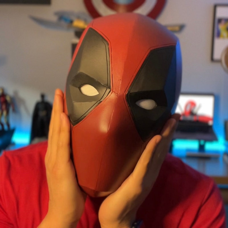 Deadpool Helmet Stl - Etsy