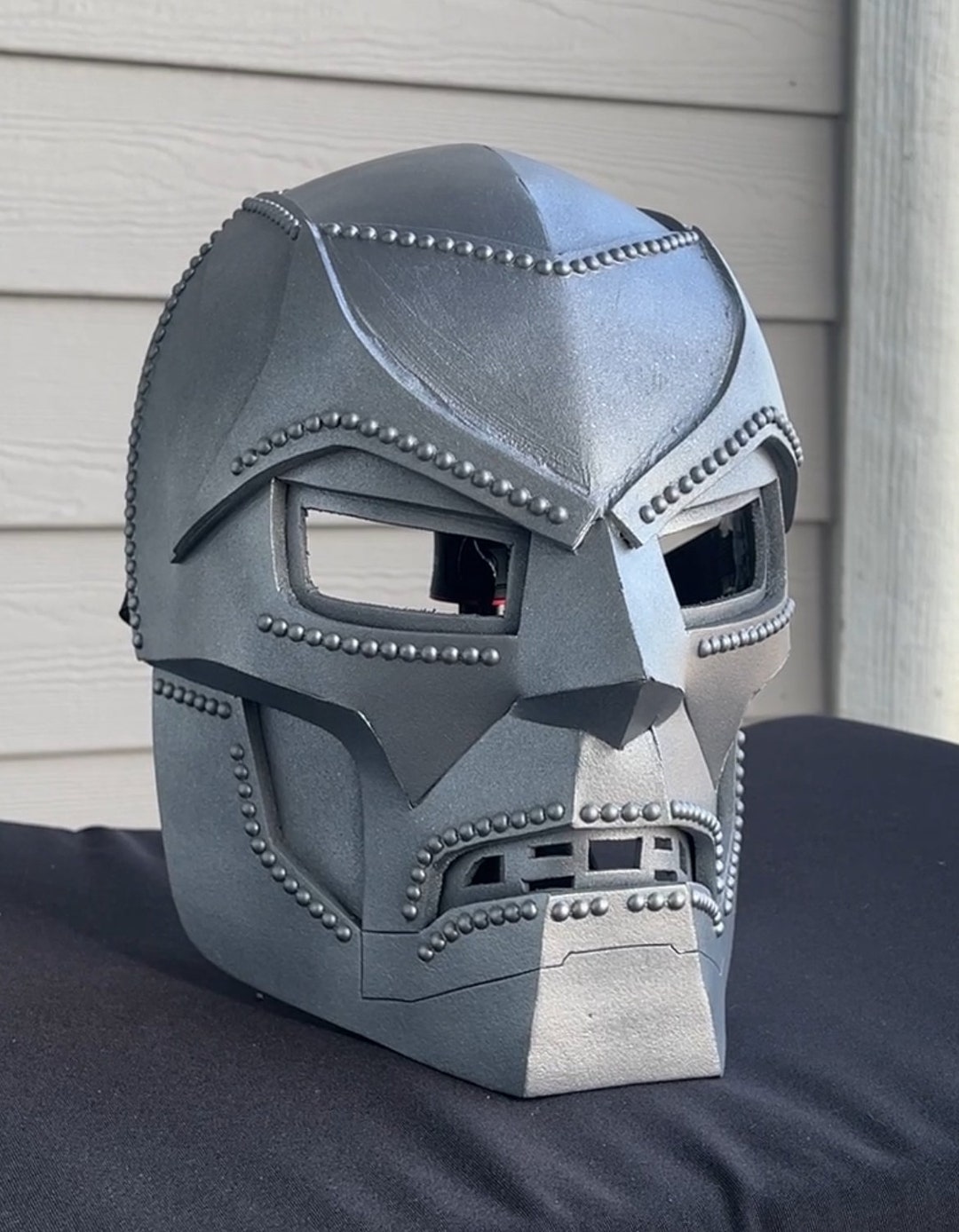 TEMPLATE - Dr. Doom Mask 2024 - Etsy