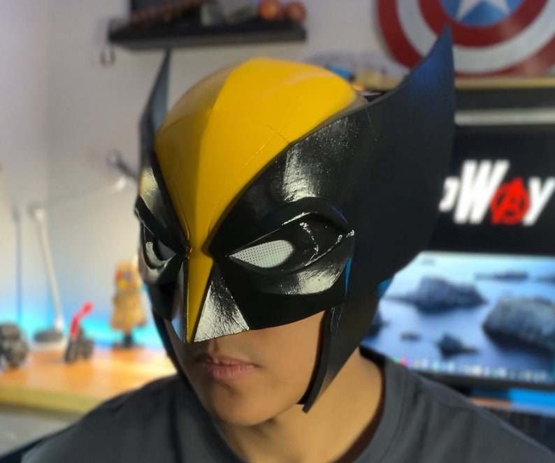 TEMPLATE - Wolverine Cowl/helmet - Etsy
