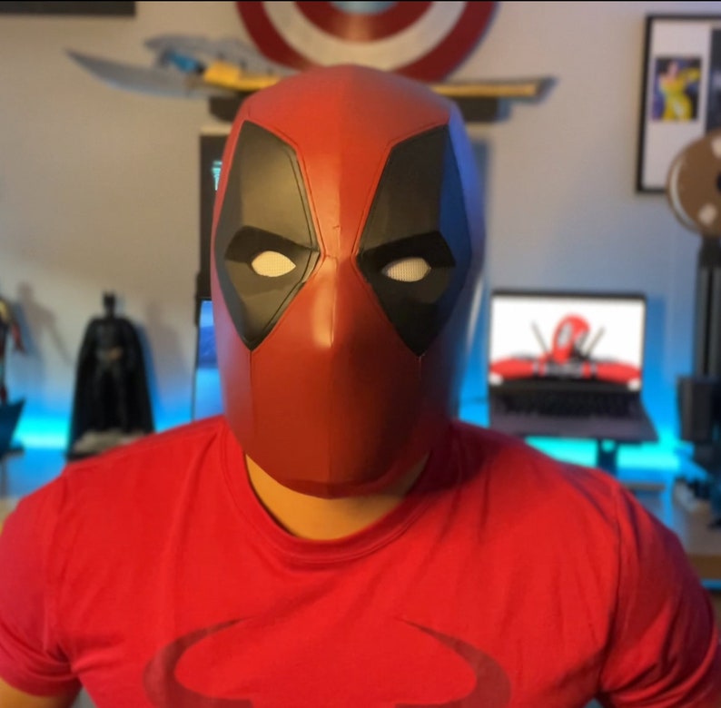 TEMPLATE - Deadpool Mask 2024 - Etsy