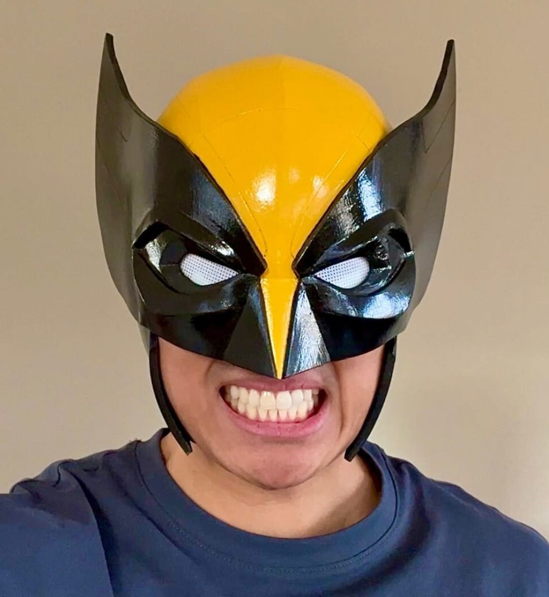 TEMPLATE - Wolverine Cowl/helmet - Etsy