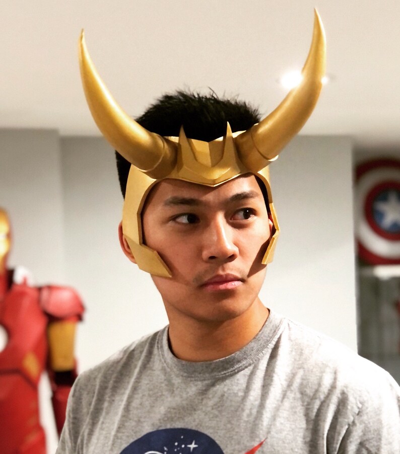 TEMPLATE Loki Headpiece/crown 2021 - Etsy