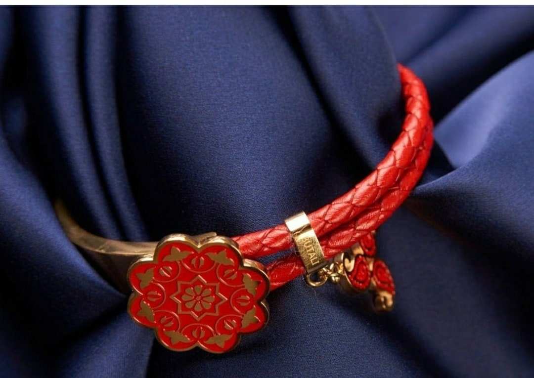 KHONCHA Bracelet Red Color Azerbaijani Jewelry - Etsy