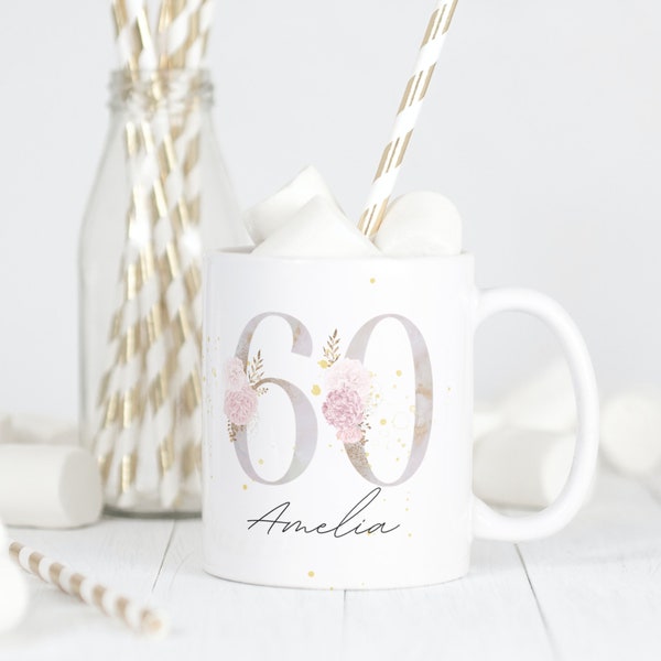 60th Birthday Mug - Etsy UK