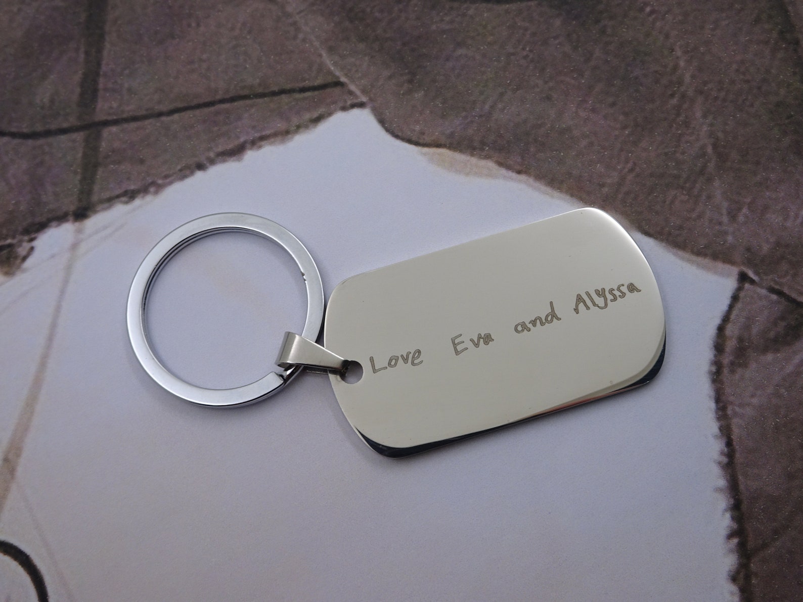 Personalized Kid & Child Art Kid's Drawing Dog Tag - Etsy