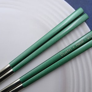 Personalized Stainless Steel Chopsticks Custom Chopsticks Laser ...
