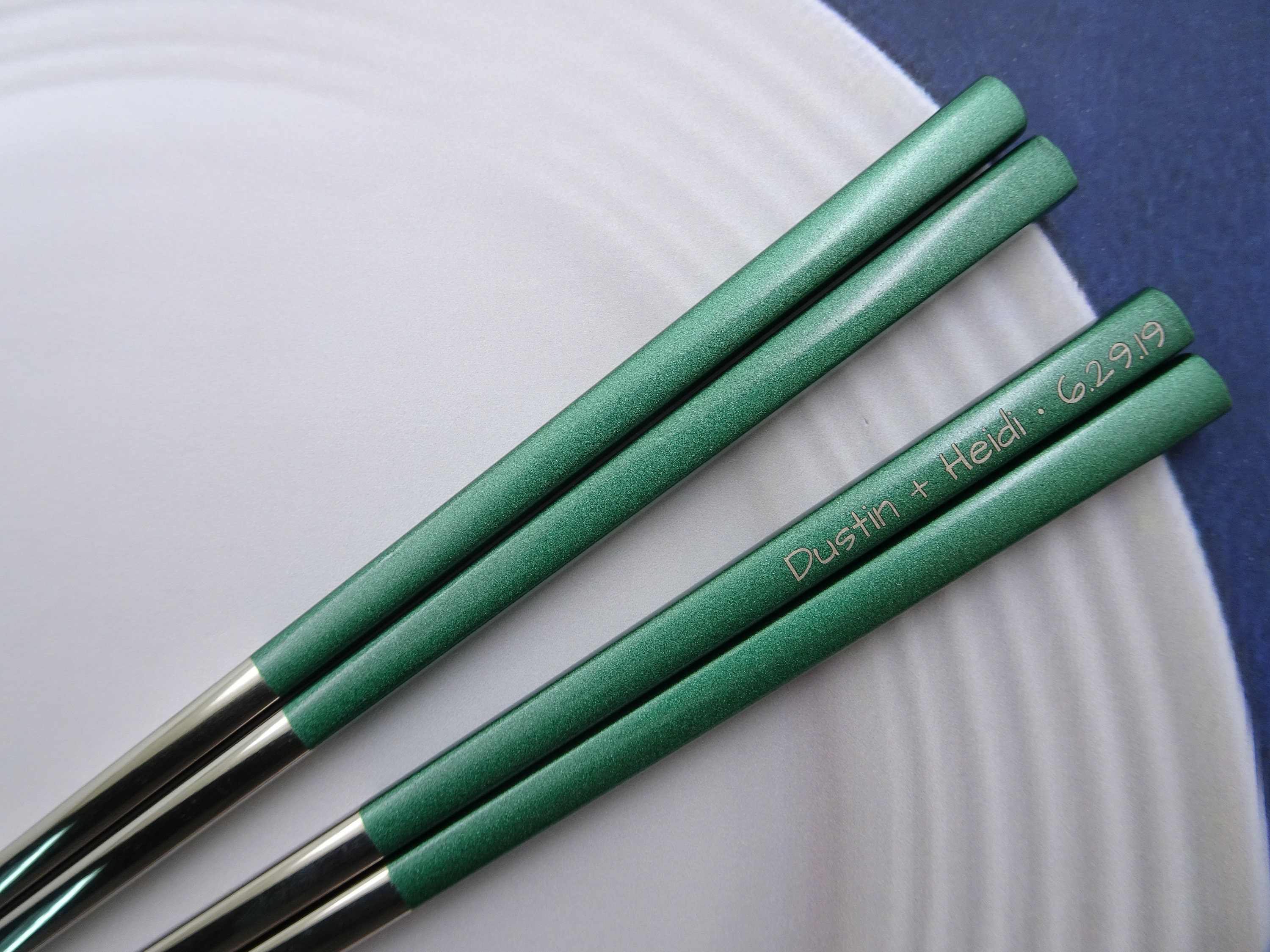 Personalized Stainless Steel Chopsticks - Custom Chopsticks Laser ...