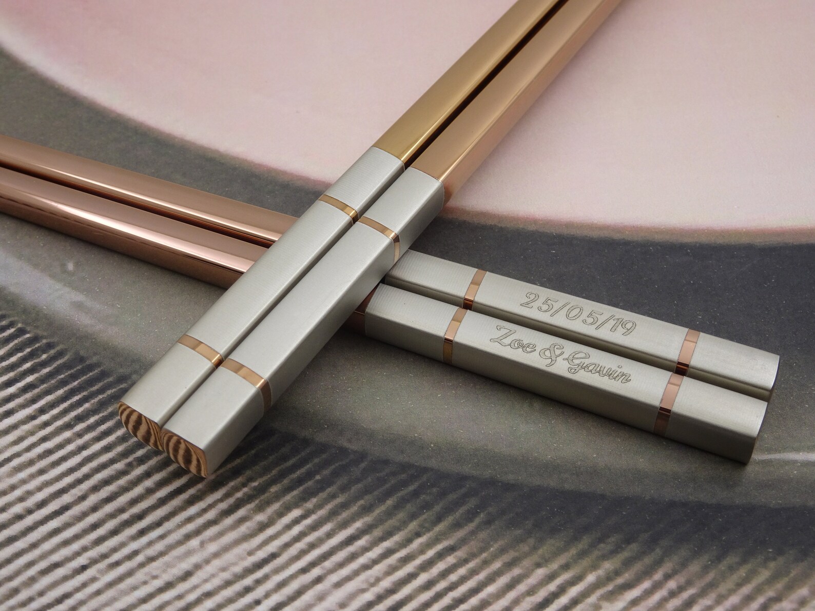 Personalized Stainless Steel Chopsticks Custom Chopsticks - Etsy