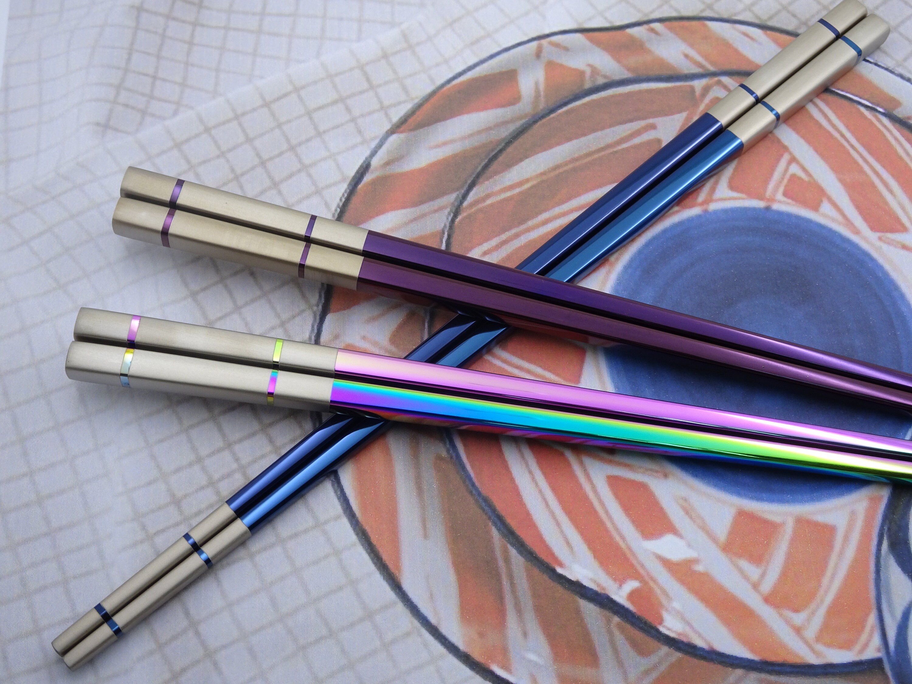 Personalized Stainless Steel Chopsticks - Custom Chopsticks Laser ...