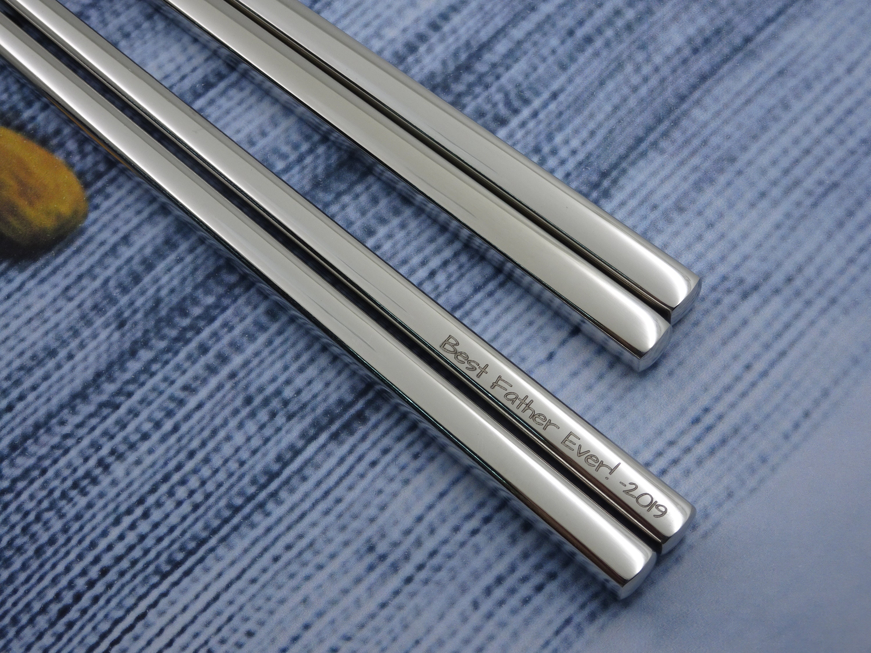 Personalized Stainless Steel Chopsticks Custom Chopsticks - Etsy