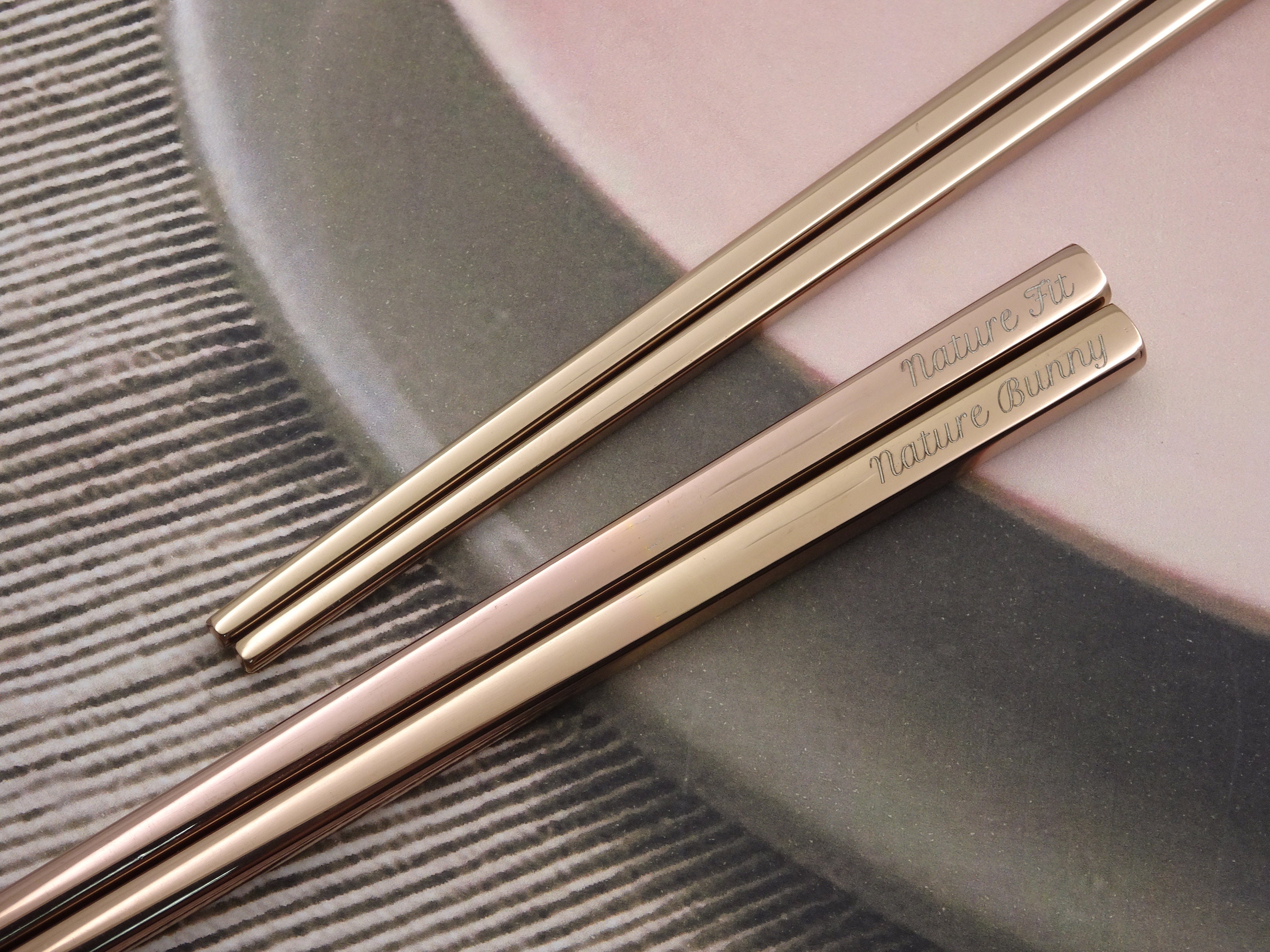 Personalized Stainless Steel Chopsticks Custom Chopsticks | Etsy