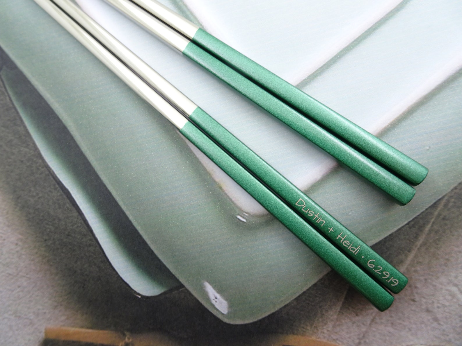 Personalized Stainless Steel Chopsticks Custom Chopsticks - Etsy