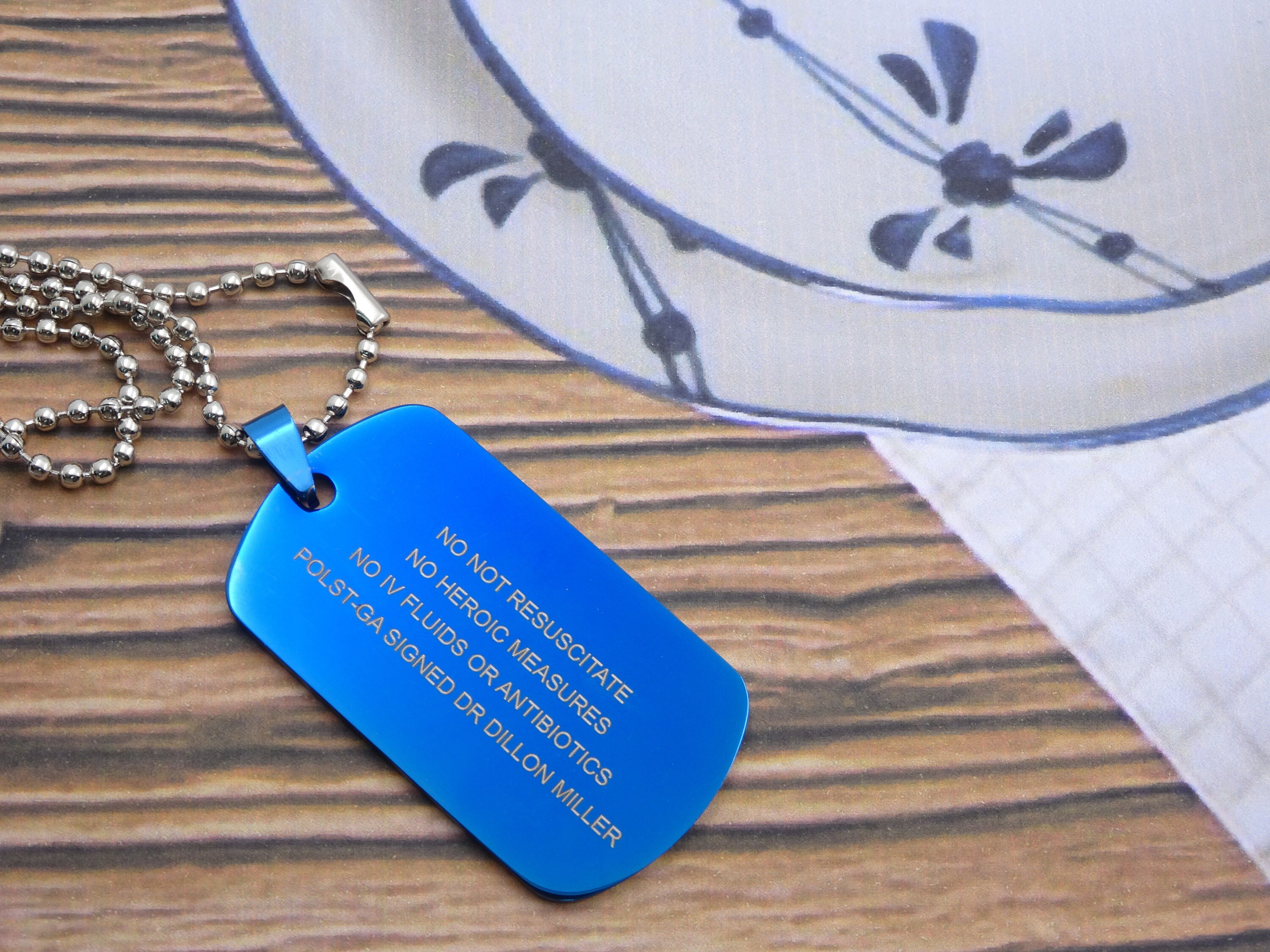 Personalized Engrave Text Font Memorial Custom Stainless | Etsy