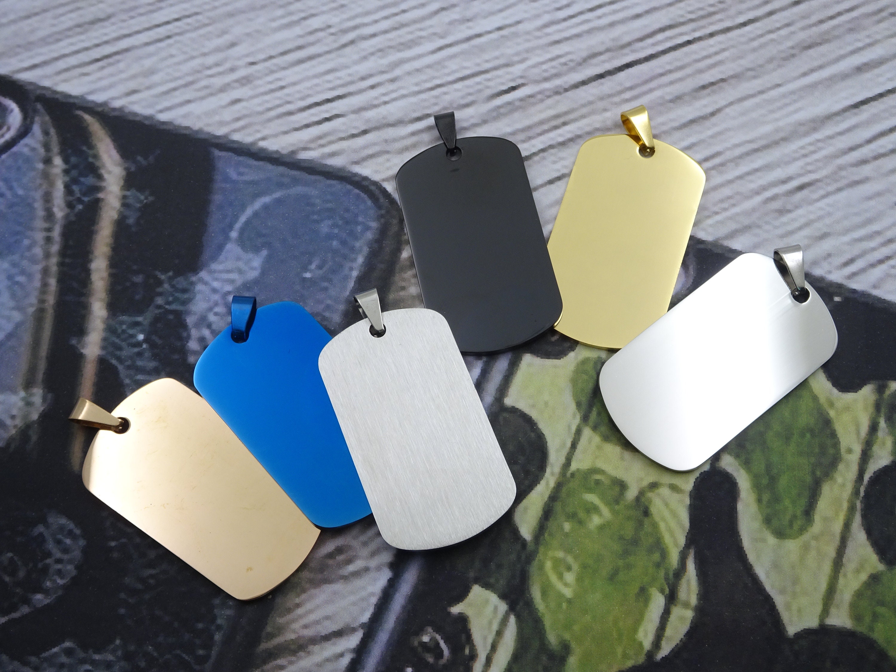 Personalized Kid & Child Art Kid's Drawing Dog Tag | Etsy