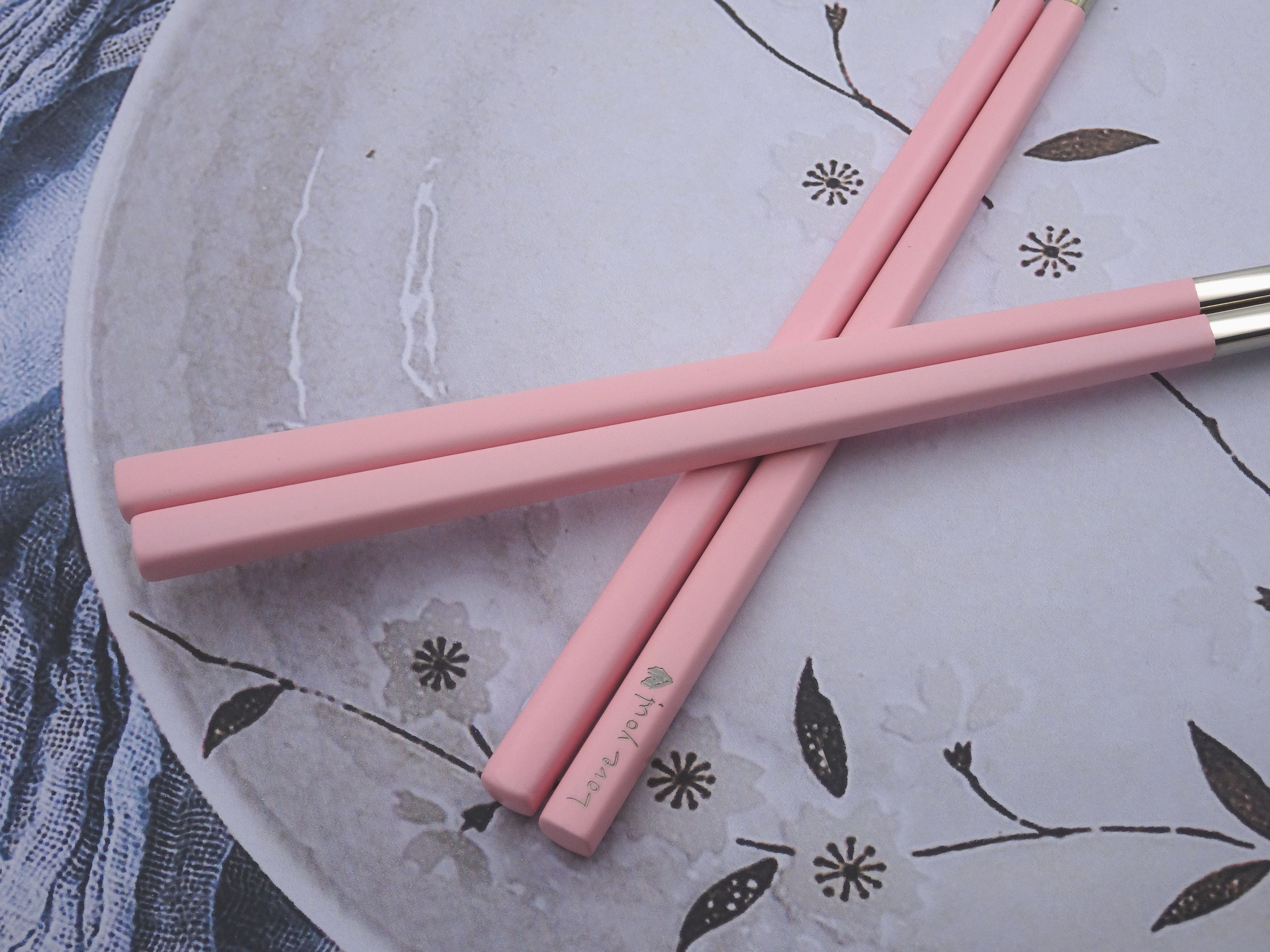 Personalized Stainless Steel Chopsticks Custom Chopsticks | Etsy