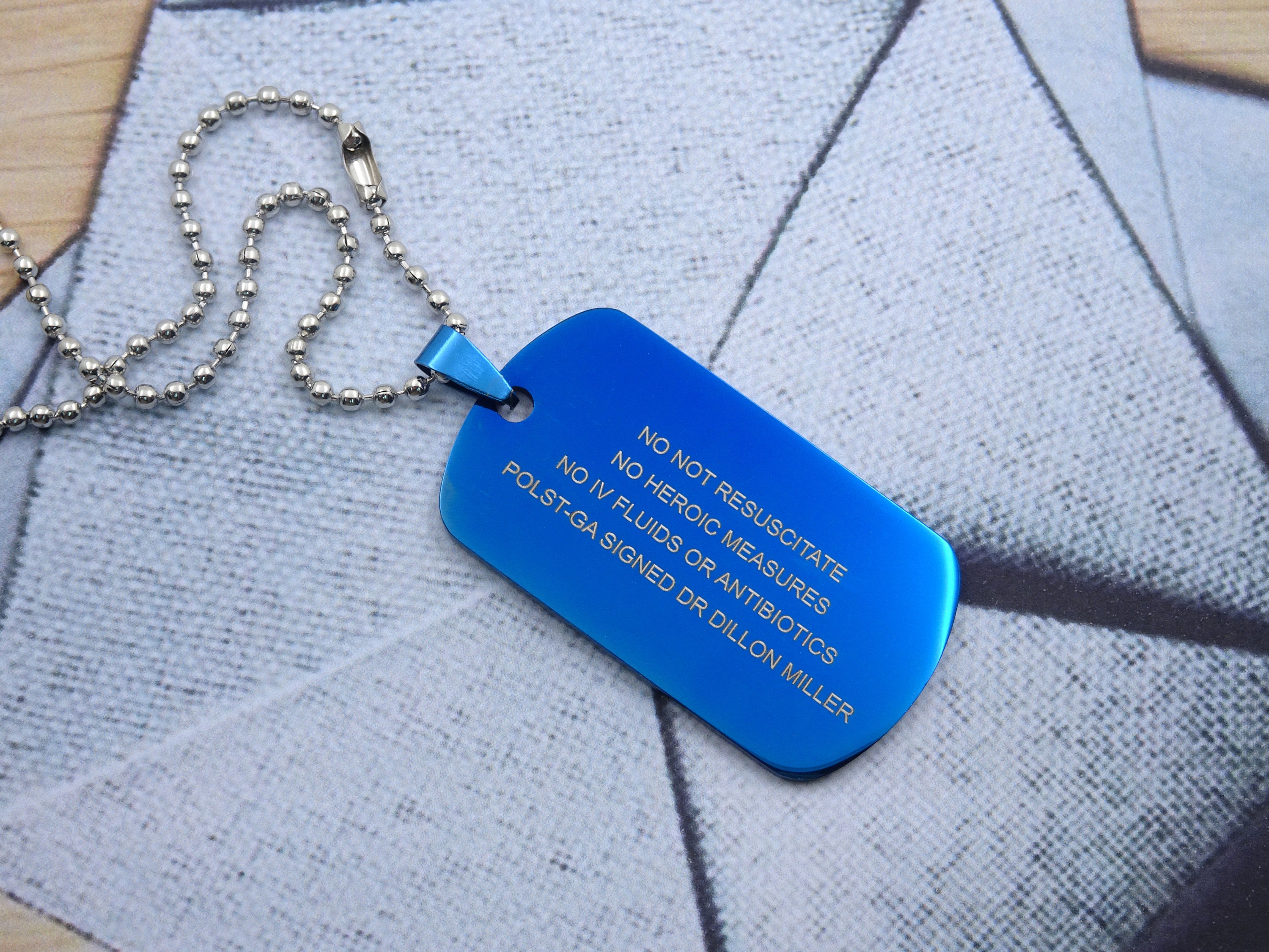 Personalized Engrave Text Font Memorial Custom Stainless | Etsy