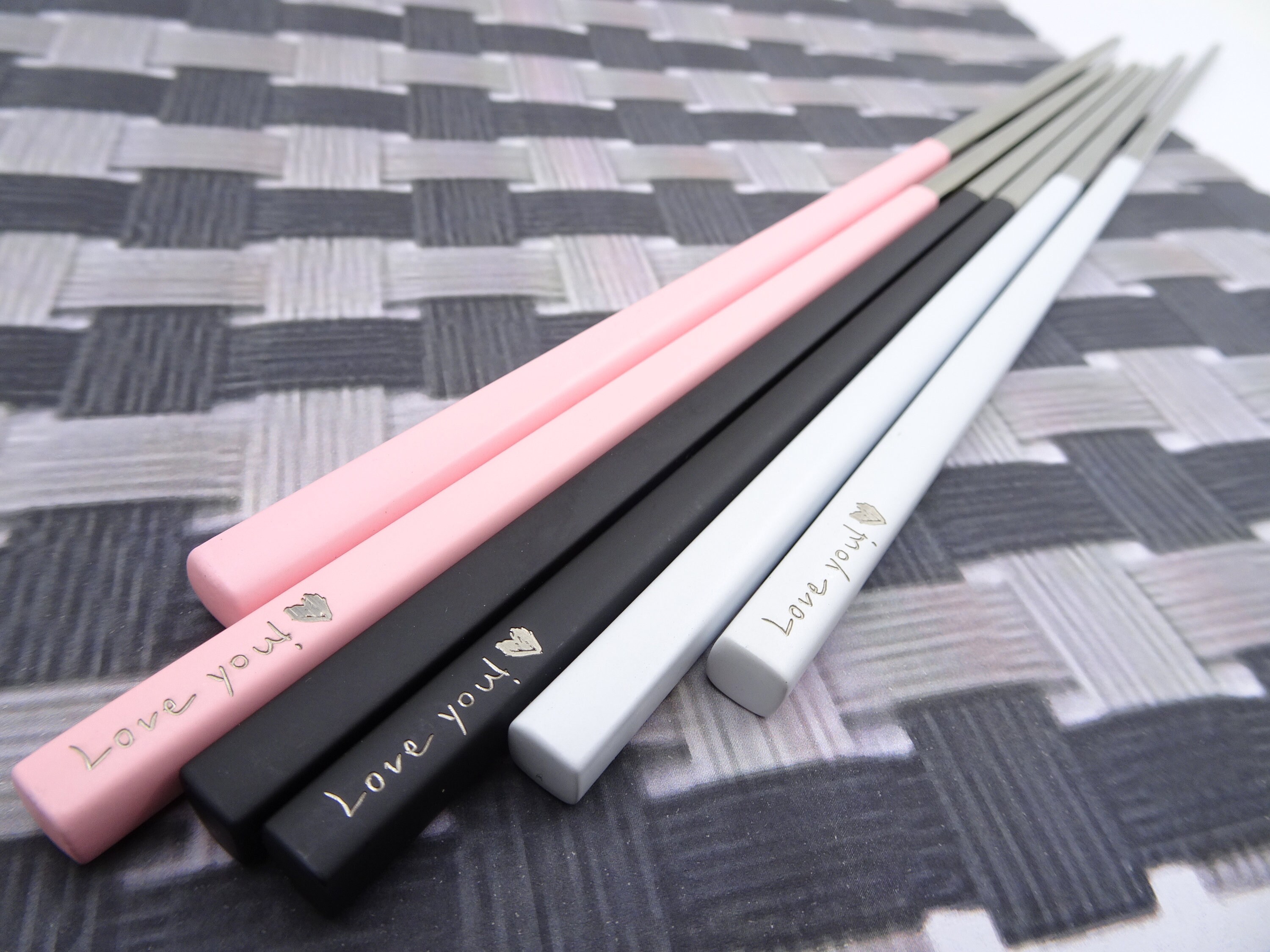 Personalized Stainless Steel Chopsticks Custom Chopsticks - Etsy