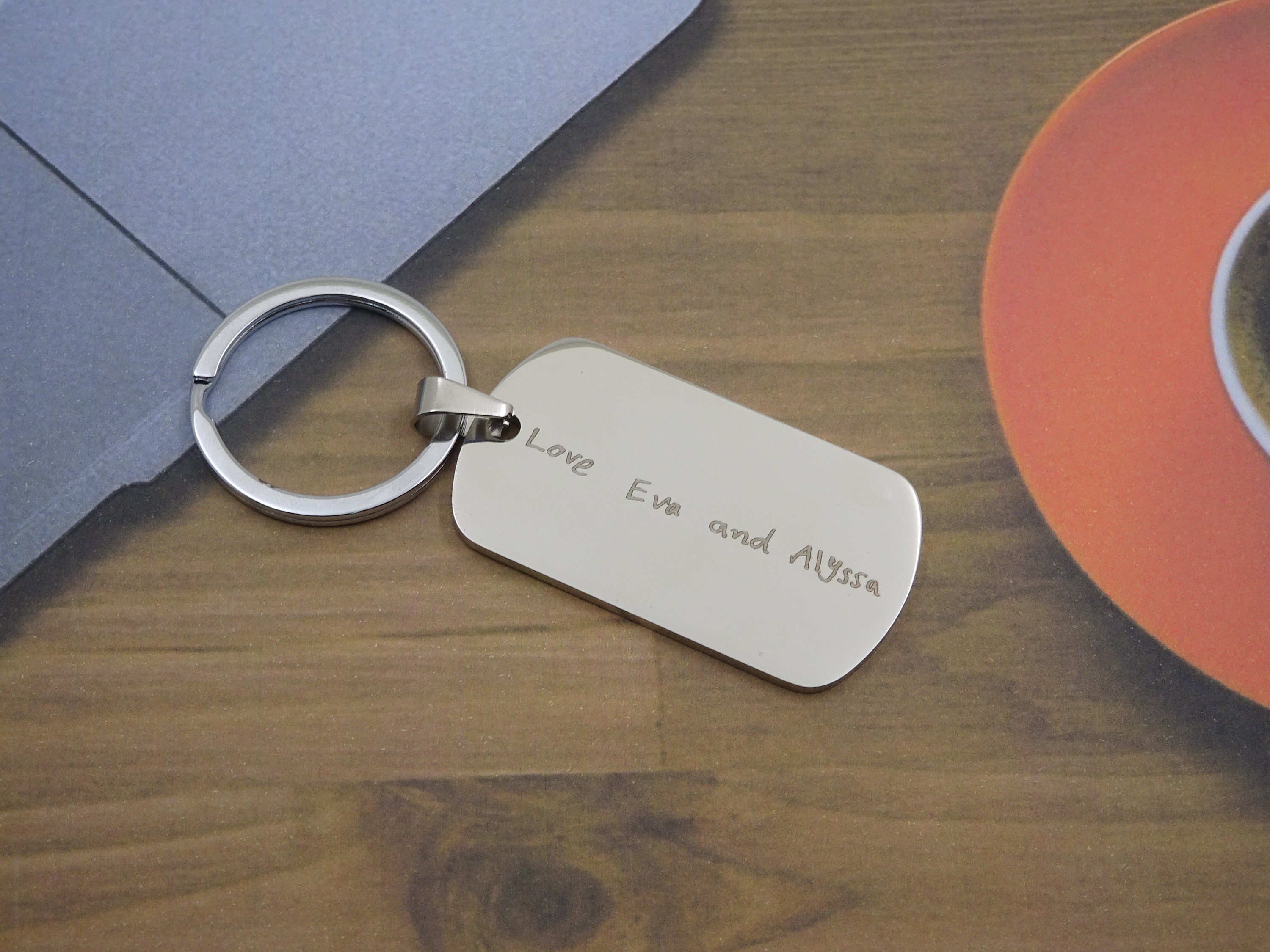 Personalized Kid & Child Art Kid's Drawing Dog Tag | Etsy