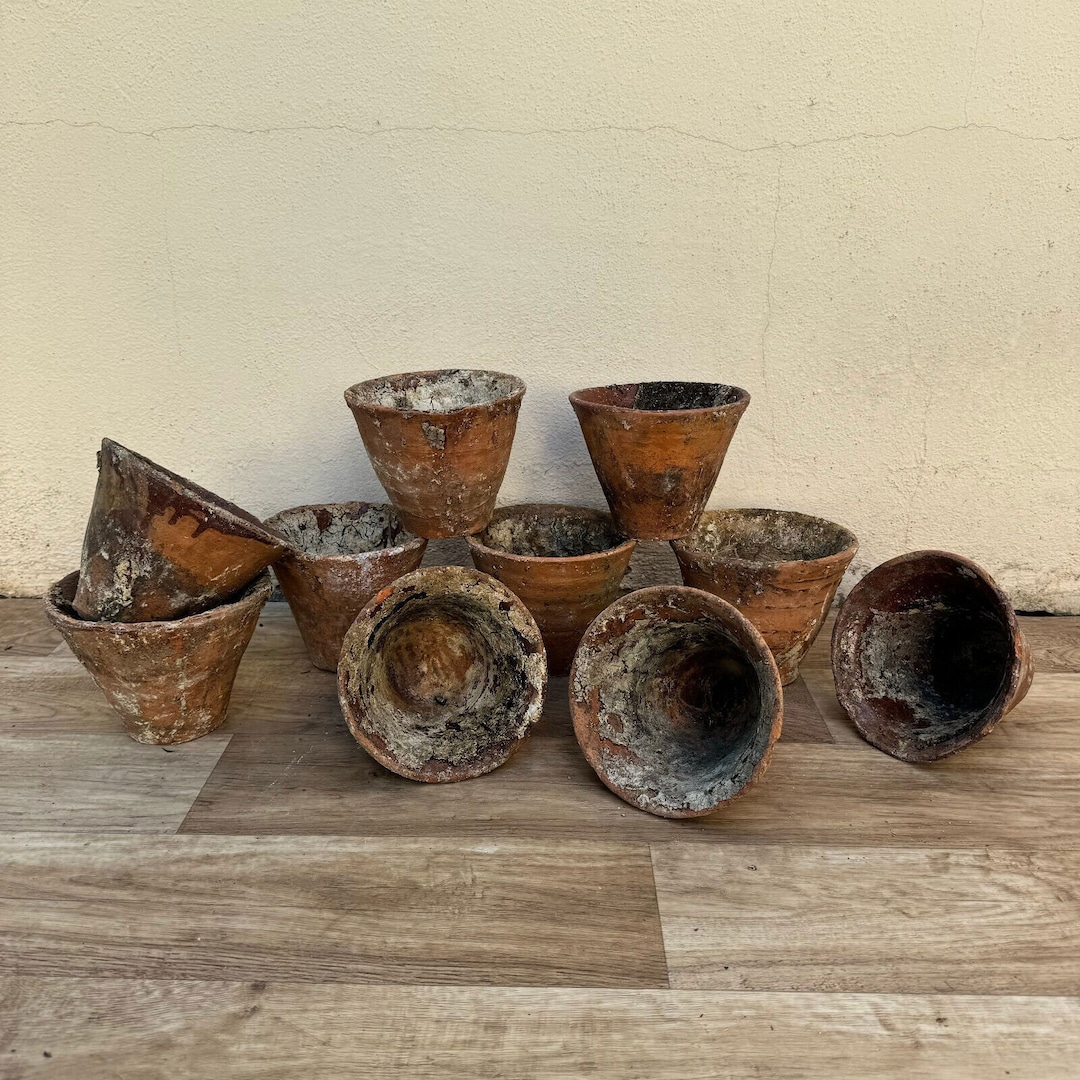 Antique French Resin Collecting Pot From Tree 12062410 - Etsy