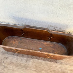 Antique French Copper Fish Kettle/poacher/steamer/planter Lys 1404241 ...
