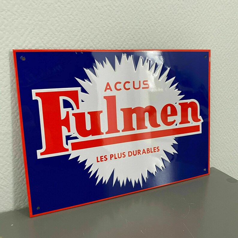 FULMEN Metal Sign French Car Vintage Automobile 2509212 - Etsy