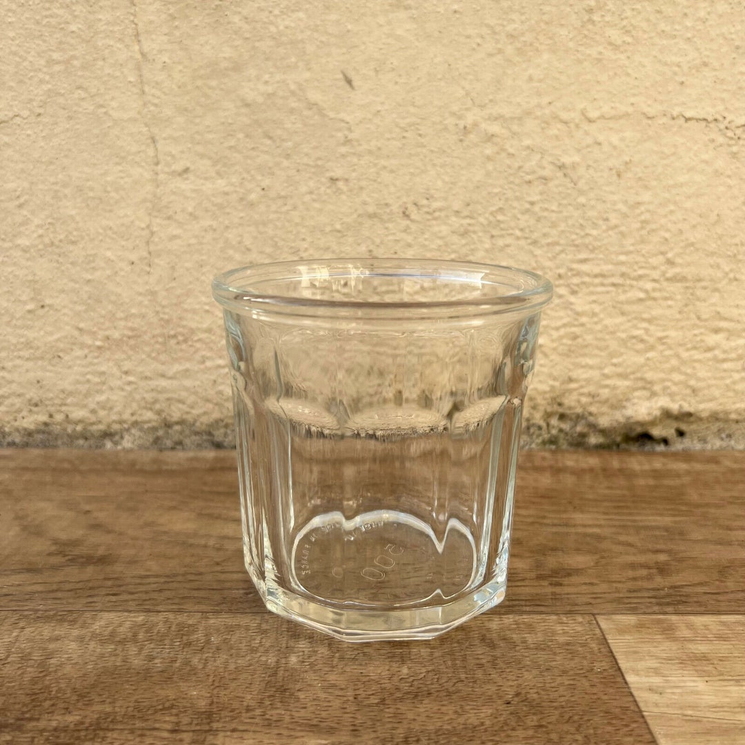 Vintage French Glass Jam Jelly Jar Pot Faceted Working Glass 0502226 - Etsy