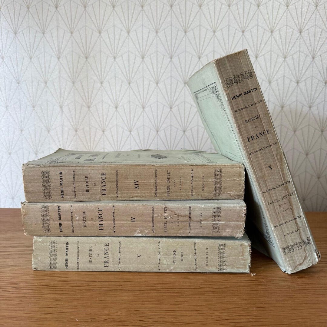 Collection of 4 Books Old French Decoration 2112241 - Etsy