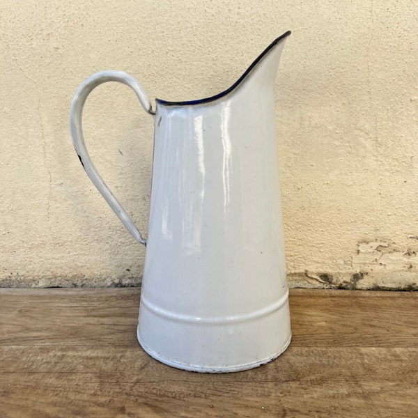 Enamel Pitcher - Etsy