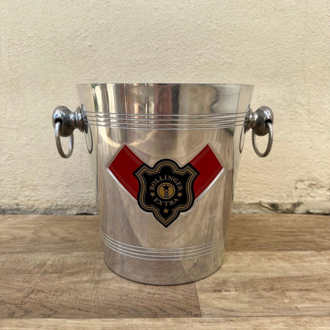 Vintage French Champagne Ice Bucket Cooler Made BOLLINGER 12092418 - Etsy