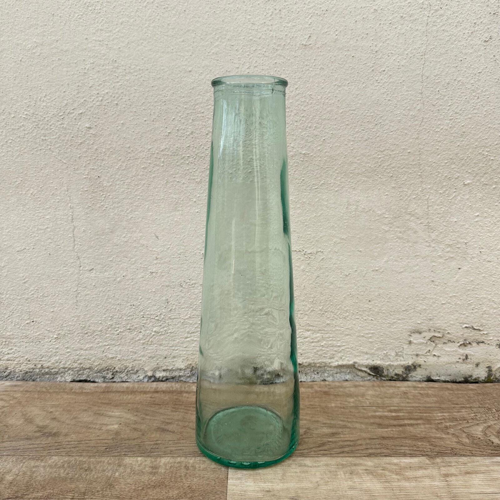 Old French Green glass Milk Bottle 1209243 - Etsy