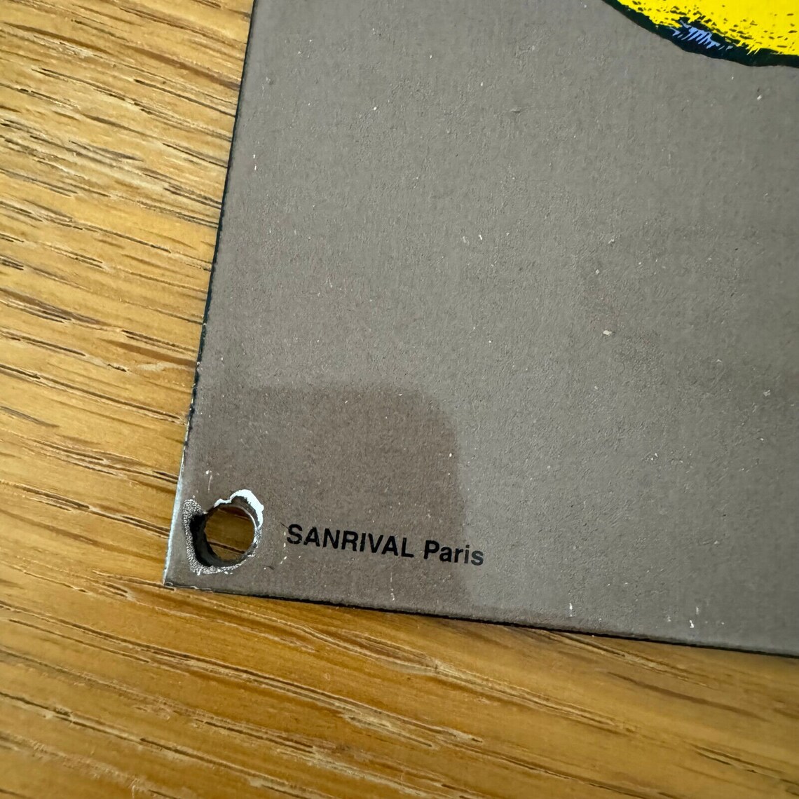 French Enameled Sign Plaque SANRIVAL PARIS Guide Du Routard 2012 ...