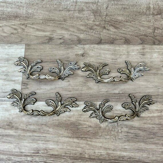 5 French Provincial Drawer Pulls Shabby Chic Handle - Etsy